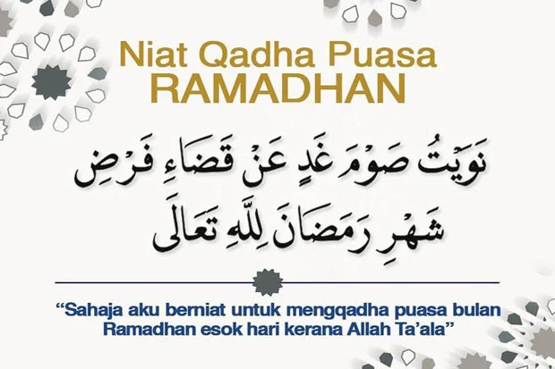 Niat Puasa Qadha: Tata Cara Doa yang Perlu Diketahui